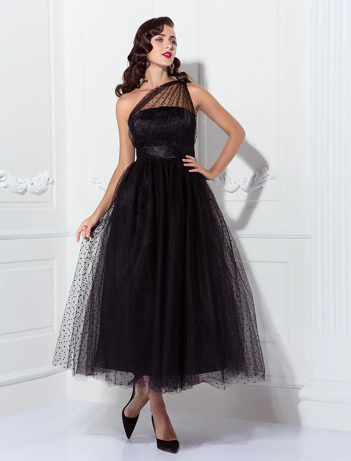 A-Line Cocktail Dresses Vintage Dress Wedding Guest Cocktail Party Ank ...